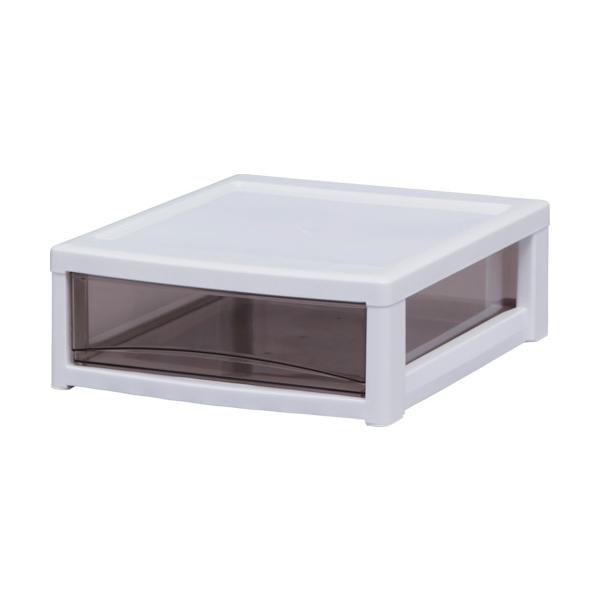 "●引出しの材質にスチロールを採用しているため透明度が高く、中身が確認しやすいクリアタイプのチェストです。<br>●引出しは飛び出しにくい、簡易ロック構造です。<br><br>●資料の整理や保管に。&lt...