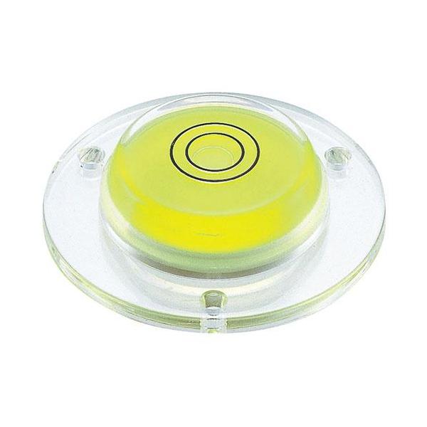 機械・器具取り付け用水平器です。[用途]機器取付用水平器。[機能]機械・器具等にビスで取り付けて使用できます。水平面の全方向が測定できます。小さくて携帯に便利です。[仕様]●感度：0.50mm/m=0.0286度。●精度：±2.50mm/m...
