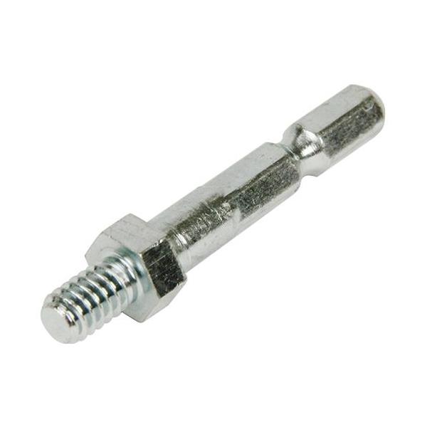 BSスカットホルダー用の六角軸です。[用途]スカットホルダー用専用六角軸。[機能]ホルダーパットの6mm軸を専用六角軸に付け替えればインパクトドライバーで使用できます。[仕様]●サイズ：直径6.3mm×首下40mm×ネジ径1/4W。●六角軸...