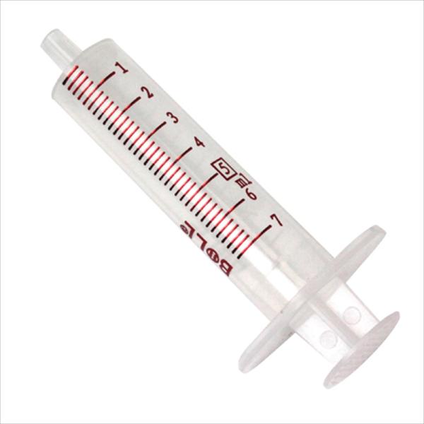 ゴムを一切使用していないオールプラスチック製のシリンジなので、ゴム由来の溶出を気にすることなく使用できます。[用途]プラスチックシリンジ。[機能]飲料水・機械油・化粧品・食品全般に使用できる注射器型容器です。[仕様]●容量：5ml。[材質]...