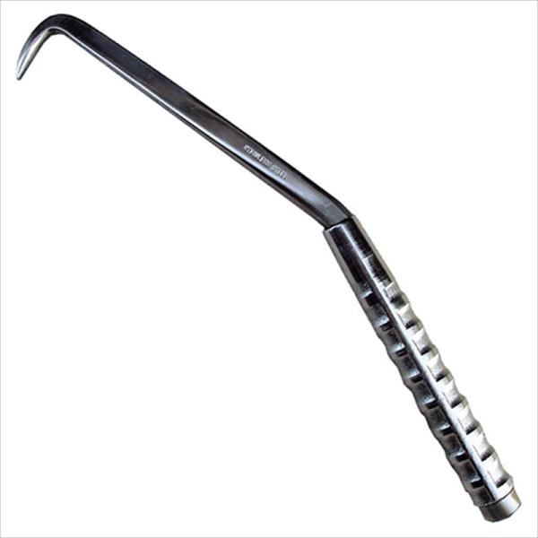 針金や番線を使って結束する際に使用する鉄筋工具です。[用途]結束線、番線の締め付け作業。[機能]メタルブッシュ内蔵により回転力抜群です。本体はステンレスで錆びに強いです。柄が鉄筋と同じ形状なので握りやすいです。締付け部(ツメ)は手造りで、最...