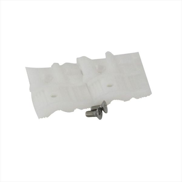 ソフトタッチコンビPH−165用の交換樹脂です。ソフトタッチコンビ用スペアパーツ。プラスドライバーで取り換え可能です。●内容：くわえ部樹脂4個(2組)・取り付け用ネジ2個(1組)。●ジュラコン樹脂。