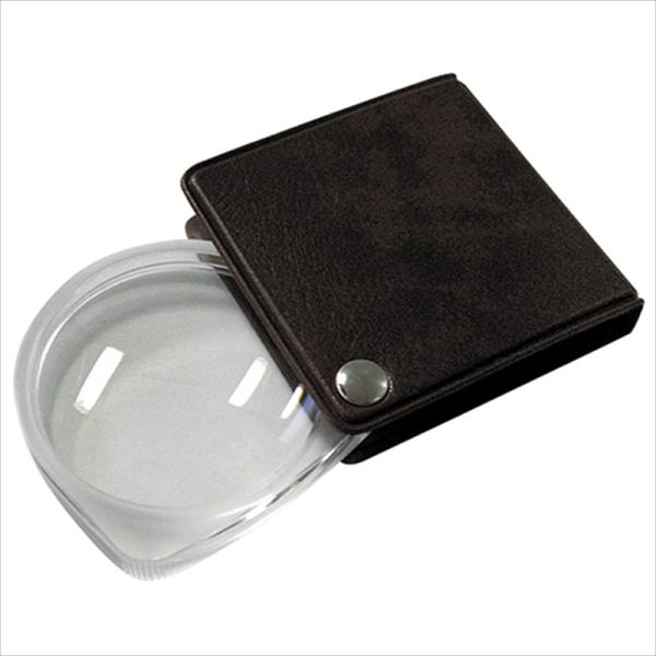 携帯持ち運びに便利なケース一体型です。[用途]対象物の拡大。[機能]持ち運びが出来るので、外出の際やいつも手元に置きたい場合に便利です。バックに入れて手軽に持ち運べます。[仕様]●倍率：約3倍。●レンズ径：約55×55mm。●本体サイズ：約...