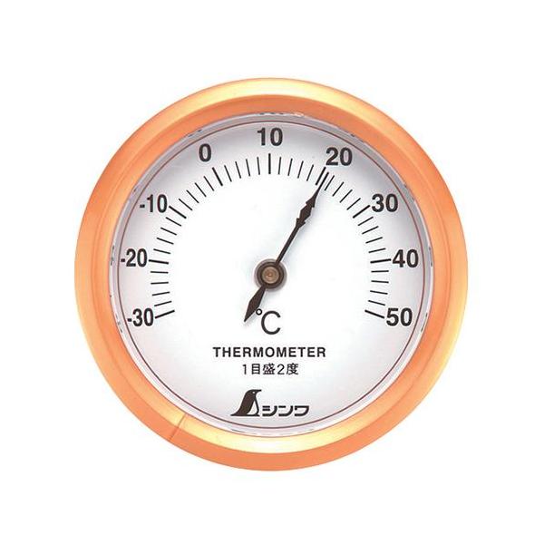 軽量タイプの丸型温度計です。[用途]ご家庭・教室・オフィスでの温度管理用。[機能]読み取りやすい目盛数字を採用しています。[仕様]●本体サイズ：71mm径×奥行21mm。●重量：30g。●精度：-20〜40度(±2度)・それ以外(±4度)。...
