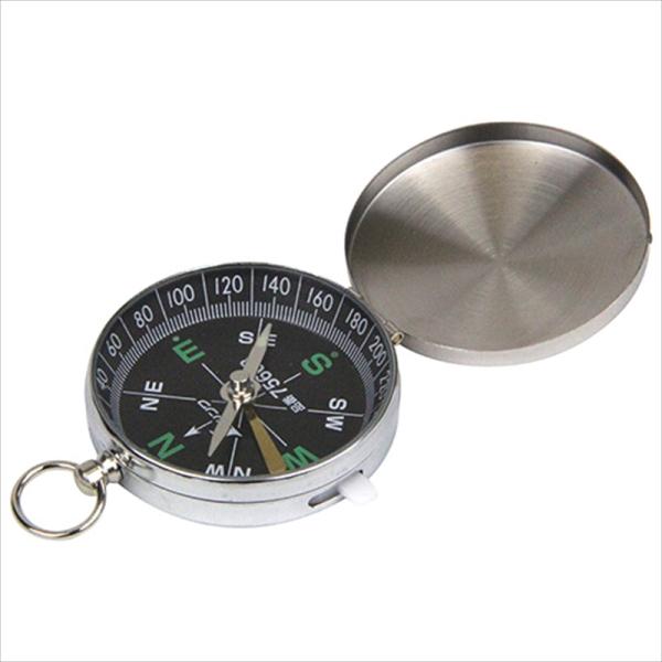 アウトドアに最適な使いやすい方向コンパスです。[用途]東西南北の方向確認用方向コンパス。[機能]指針ストッパー付で指針の固定ができるので、方向合わせが簡単です。度数盤の東西南北、EWSNのドット及び針の先端が蓄光塗料付なので夜でも見えます。...