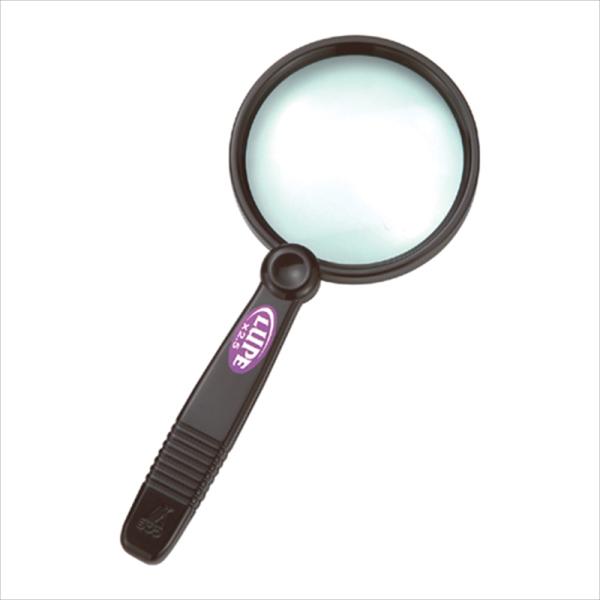 くっきりと見やすく、握りやすいルーペです。[用途]新聞、辞書等の細かい文字を見る時に使用するルーペ。[機能]キズのつきにくい高級ガラスレンズを使用しています。持ちやすい形状のグリップです。[仕様]●本体サイズ：幅83mm×高さ192mm×奥...