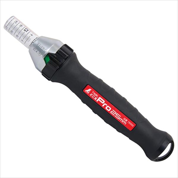 石膏ボード用の針式の下地探しです。[用途]壁裏の間柱を簡単・確実に探せる下地探し。[機能]針曲りを防止して真っ直ぐ刺せる、ステンレスガイド内蔵です。手にぴったりフィットする形状、滑りにくいエラストマーグリップです。目盛付で刺し込んだ壁のおお...