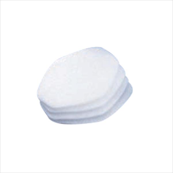 塵挨簡易マスク用交換フィルターです。[用途]取替え用塵埃フィルター。[機能]NO.1550専用の取替えフィルターです。抗菌処理加工をしているので衛星的です。石工・木工・切削等ホコリやゴミの出る作業に最適です。[仕様]●4枚入。[材質]●ポリ...