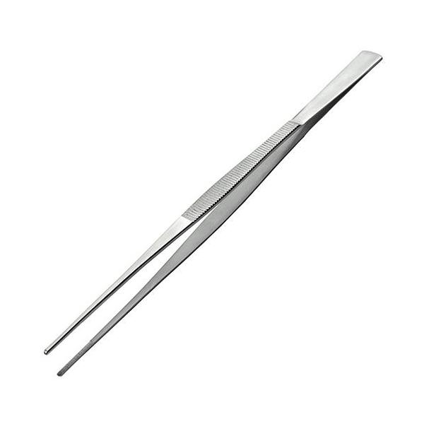 高精度仕上げで細かい作業に最適です。[用途]直型ピンセット。[機能]全長は300mmです。水槽のレイアウトやハーバリウム作業に便利なロングタイプです。[仕様]●仕様：直300mm(先端ギザ)。●RoHS2対応：〇。[材質]●SUS410。…