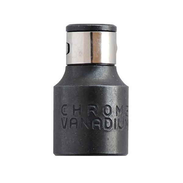 手動インパクトドライバー用六角軸ビット対応アダプターです。[用途]手動インパクトドライバー用六角軸ビット対応アダプター。[機能]差込角6.35mm(3/8インチ)用です。[仕様]●サイズ：六角対辺6.35mm×SQ.9.5mm(3/8インチ...