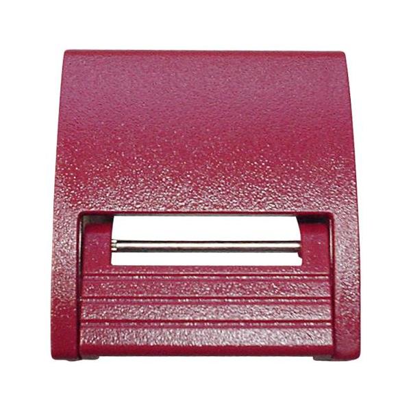 リングスタースーパーボックス用のバックルです。[用途]交換用バックル。[機能]スーパーボックスSR-400、SR-450ブルー用の替えバックルです。[仕様]●色：レッド。[材質]●ポリカーボネード。…