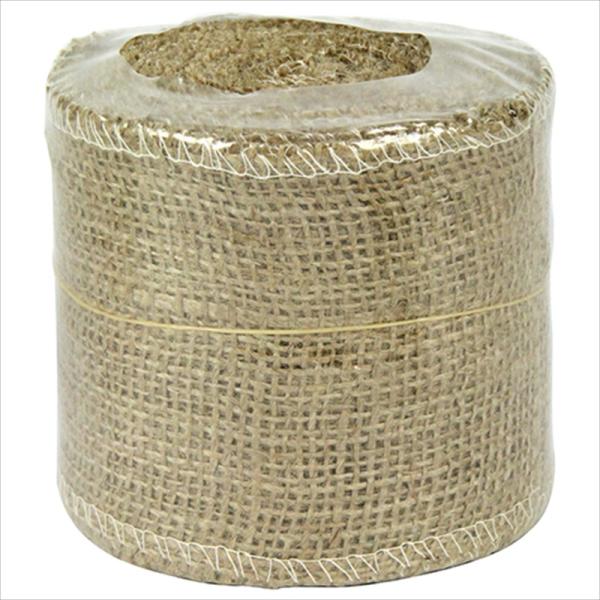 根巻用、幹巻用、保護材用の天然素材テープです。[用途]緑化樹用テープ。[機能]寒冷地の保湿、夏季の乾燥防止に使用できます。天然素材のため腐ります。[仕様]●サイズ：幅(約)10cm×長さ(約)15m。[材質]●天然繊維ジュート麻。[注意事項...