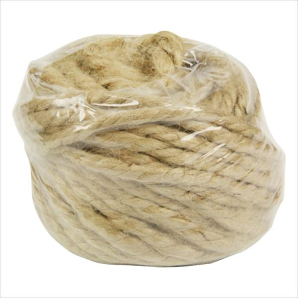 天然植物繊維を使用した、環境にやさしい緑化樹用なわです。[用途]園芸用ロープ。[機能]天然繊維のため自然に腐食します。[仕様]●サイズ：約8mm×30m。[材質]●ジュート麻。[注意事項]園芸、ホビー等の目的以外に使用しないで下さい。燃えや...