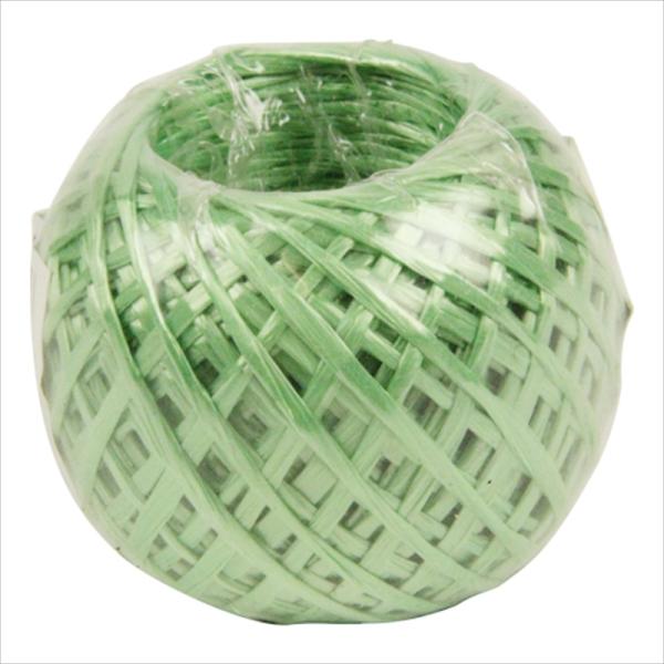 結びやすくやわらかいです。[用途]植物の垣根や枝引きや結束、それ以外の多用途な作業。[機能]強くて腐らず、伸びにくいです。[仕様]●長さ：約60m。●重量：約60g。[材質]●ポリプロピレン。…