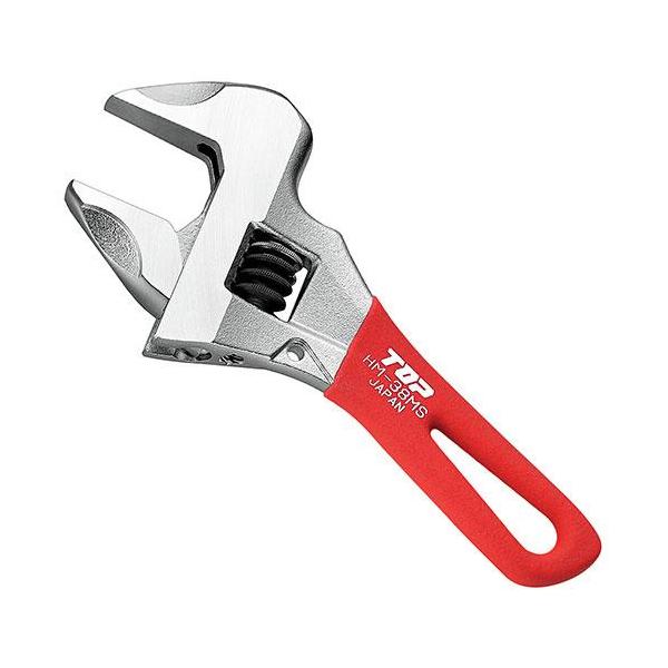 元祖、ガタ無しウォーム搭載モンキーレンチです。[用途]給水装置、空調設備、建築金具の締付け、各種ボルト・ナットの着脱作業。[機能]手のひらサイズのショートタイプです。二分割されたウォームでバックラッシュ(ガタ)をカットしています。ガタが無い...