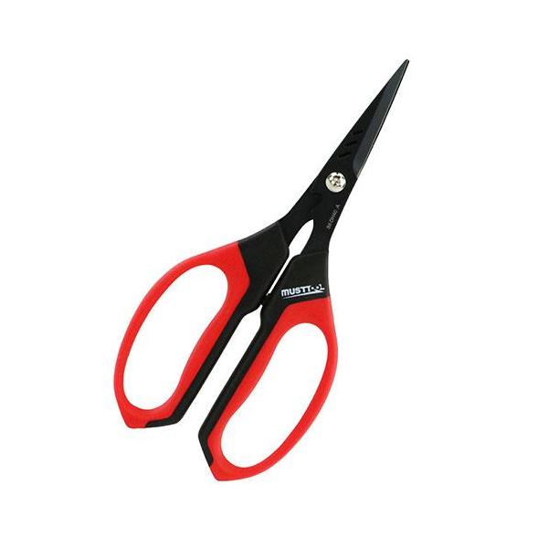 工作はもちろん、園芸やフラワーアレンジメントにも使えるマルチハサミです。[用途]より線・ゴム板・プラ板・アルミ板・ワイヤーなどの切断。[機能]糊が付着しにくいフッ素コーティング仕様です。ワイヤーカット機能付(直径1.0mm)です。手を痛めな...