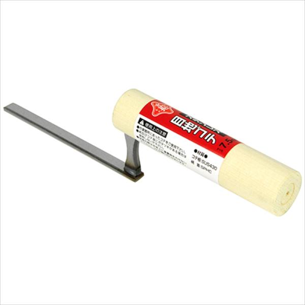 お手入れ簡単、サビにくいステンレス製です。[用途]レンガ・タイルの目地などの細かい部分を塗り込み作業。[機能]レンガ・タイルの目地などの細かい部分を塗り込む時に最適です。[仕様]●サイズ：7.5mm。[材質]●コテ板：ステンレス(SUS43...