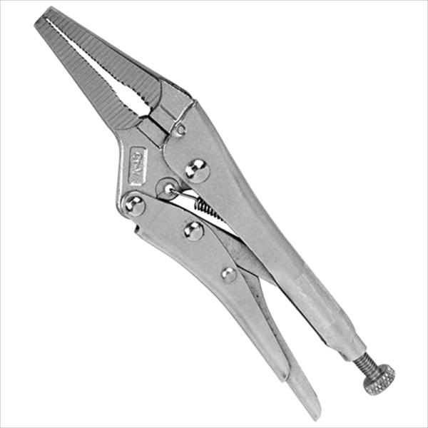 耐久性抜群で、強力に固定できます。[用途]つかみ、回し、物の固定。[機能]つかみ部が細長く狭い場所での使用に便利です。プライヤーとしてつかむ、廻す等に使用できます。金工用のクランプとして強力な固定ができます。[仕様]●サイズ：150mm。[...