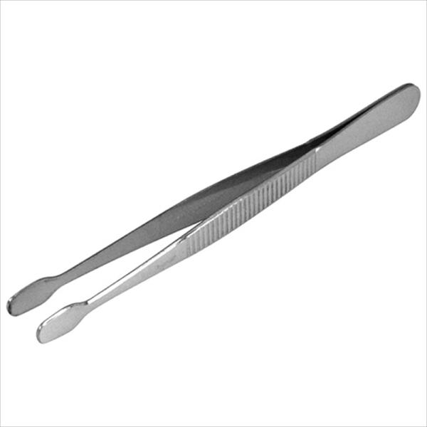 先が平たい薄口タイプです。[用途]ホビーや細密な作業等。[機能]切手の整理や写真の整理に最適です。[仕様]●全長：約125mm。●平型。[材質]●ステンレス鋼SUS430。[注意事項]感電の恐れがありますので、電気の流れているものには使用し...