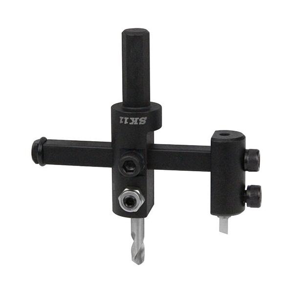 コバルトハイス刃(Co-HSS)採用で、切削性能が向上しました。[用途]鉄・ステンレス(SUS430)・アルミ等の穴あけ。[機能]これひとつで直径30〜130mmまでの穴あけが可能です。[仕様]●金属用。●適応被削材：鉄・ステンレス(SUS...