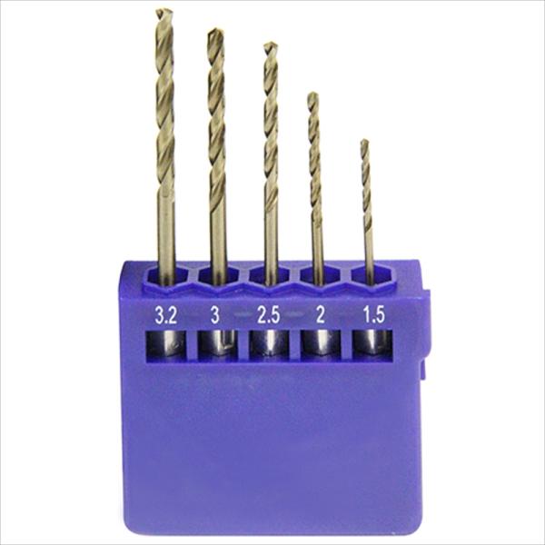 コバルトハイス鋼を採用しているので、耐熱性が向上しステンレス材に向いています。[用途]鉄・ステンレス・アルミ・樹脂・木材への穴あけ作業。[機能]刃先にはシンニング加工を施している為、材料への食いつきが良くすべりにくです。6.35mm六角軸を...