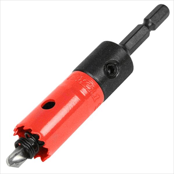 貫通穴あけが可能です。[用途]一般鋼(鉄)・木材・塩ビ・石膏ボード等への穴あけ作業。[機能]ツバ無しタイプなので、貫通穴あけ作業でも使用可能です。刃先にはM42コバルトハイス鋼を採用し、切れ味、耐久性抜群です。不等ピッチ刃を採用することで、...