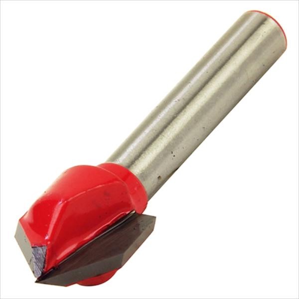 木材の溝堀加工や面取り作業に最適です。[用途]木材の溝堀加工や面取り作業。[機能]トリマー用の先端ビットです。硬度の高い超硬チップを厳選しているため、耐久性抜群です。[仕様]●サイズ：13mm。●サイズ：D(幅)13×H(高さ)13mm・A...