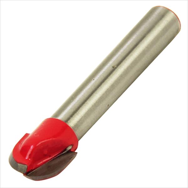 木材の溝堀加工や面取り作業に最適です。[用途]木材の溝堀加工や面取り作業。[機能]トリマー用の先端ビットです。硬度の高い超硬チップを厳選しているため、耐久性抜群です。[仕様]●サイズ：9.5mm。●サイズ：D(幅)9.5×H(高さ)7.5×...