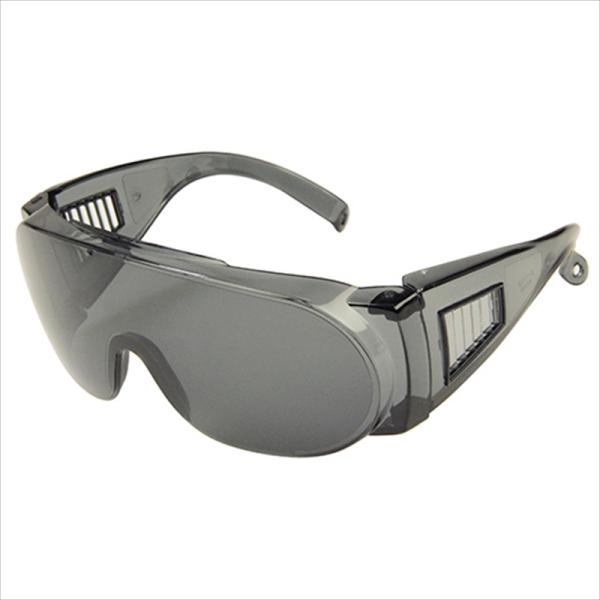 スモークレンズ採用で屋外での作業に最適です。[用途]飛来物が発生する作業時の眼の保護。[機能]度付眼鏡の上からかけることができます。紫外線を99.9%カットします。かけ疲れしにくい軽量タイプです。衝撃に強いポリカーボネイト樹脂製です。[仕様...