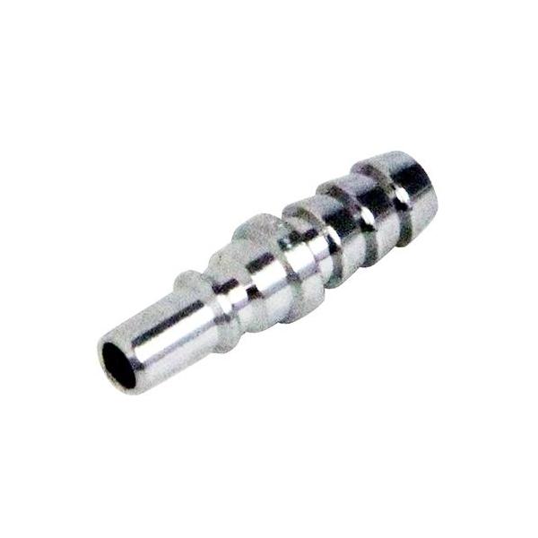 超小型空圧制御器用カプラです。[用途]エアー配管継手(マイクロカプラ)。[機能]スリーブ外径9.5mmの小型・軽量タイプです。押しこむだけのワンタッチ接続です。[仕様]●内径4mmチューブ取り付け用(プラグ)。●常用圧力：1.0MPa。●適...