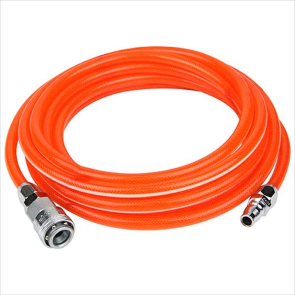 作業性や見た目も優れたエアー作業の必需品です。[用途]エアーコンプレッサー用ホース。[機能]ワンタッチで簡単に接続できます。伸縮が大きく、柔軟で強度抜群です。軟質塩ビに比べ、耐圧性能が高いです。[仕様]●サイズ：内径6.5×外径10.0mm...