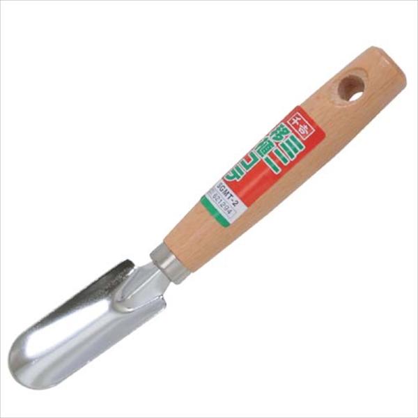 狭い所の土すくい・穴掘りに便利な小型タイプです。[用途]スコップ。[機能]穴掘り、土すくい用です。盆栽作業や鉢植え、狭い部分、細かい部分での作業に最適です。[仕様]●全長：約180mm。[材質]●刃部：刃物鋼。●柄部：木。[注意事項]本来の...