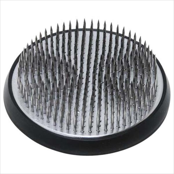 ステンレス針でサビにくいから生け花に最適です。[用途]剣山。[機能]生け花用です。錆びにくいステンレス針です。底面はすべりにくいゴムマット付きです。[仕様]●形状：特大丸。●サイズ(約)：102mm。●重量：約845g。●ゴムマット付。[材...