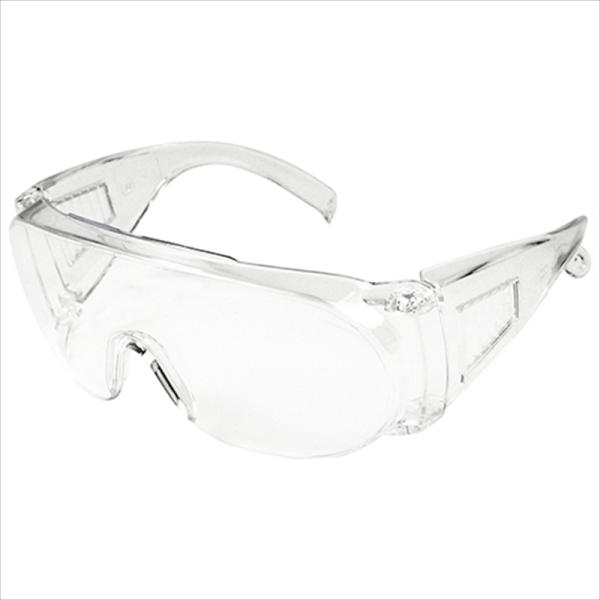 園芸作業用のメガネです。[用途]園芸作業時の目の保護。[機能]使いやすいメガネタイプです。疲れにくい軽量設計です。眼鏡の上からかけられます。衝撃に強いポリカーボネート樹脂製です。[仕様]●レンズカラー：クリア。●メガネタイプ。●めがね併用可...