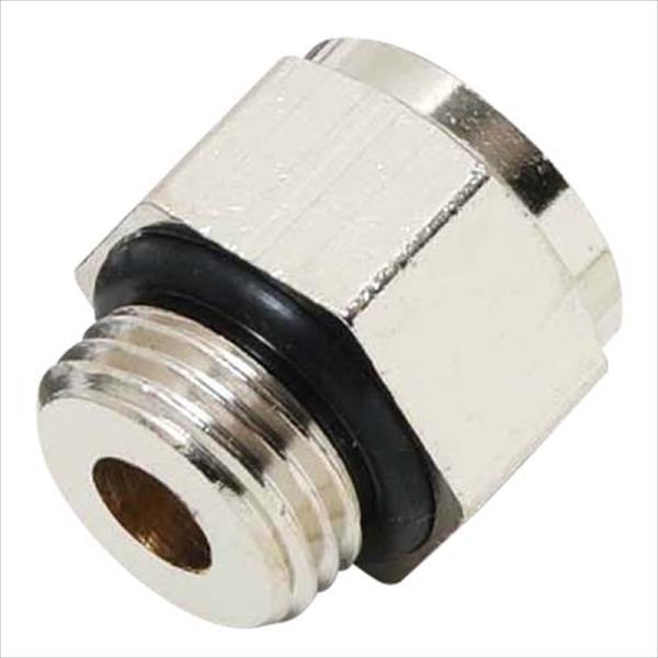 手動式噴霧器パーツです。[用途]噴霧器パーツ。[機能]噴霧器用の異径金具です。[仕様]●メネジ：10mm・ピッチ：1.0・オネジ：11mm。[注意事項]ネジの合わない物には異径金具(別売)をご利用ください。…