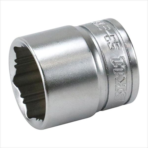 新しいボルトも角が丸くなったボルトもパーフェクトフィットします。[用途]六角ボルト・ナットの締め付け、緩め作業。[機能]一般的なソケットと同様の使い方ができ、角が丸くなったボルトに遭遇した緊急時にも対応できるマルチソケットです。締め付け、緩...