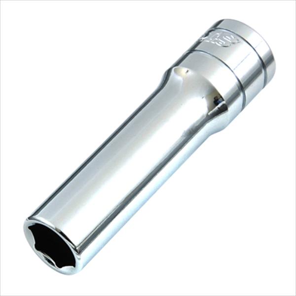 突き出たボルトのナットに最適なディープタイプです。[用途]六角ボルト、ナットの締め緩め作業。[機能]ボルトが飛びだしている場合や、奥まった場所での作業に適しています。[仕様]●差込角：9.5mm(3/8インチ)。●二面幅：10mm。●対象ネ...