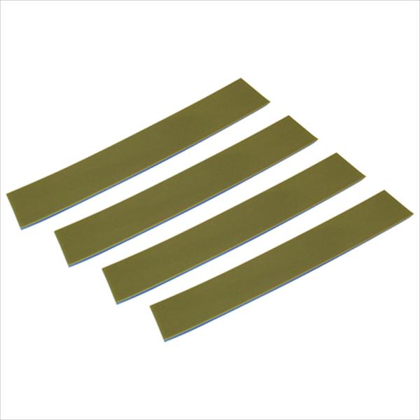 シーリング用ならしベラのお買い得の多数枚入りです。[用途]シーリング施工後の表面仕上げ。[機能]必用な幅にカットしてヘラに貼り付けて使用できます。サッシ等のフラット面の仕上げに適しています。[仕様]●全長：250mm。●厚さ：ゴム部1mm・...