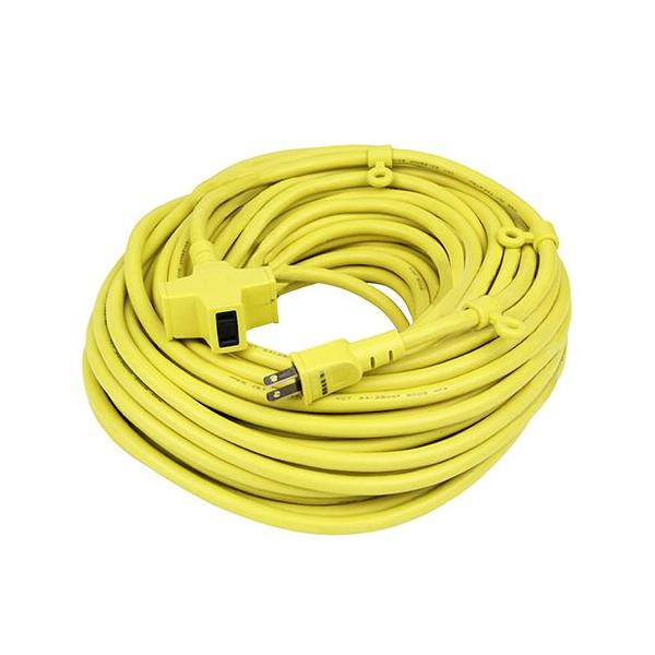 30mの延長コードです。[用途]電源の延長。[機能]1500Wまで使用可能です。やわらかいコードで使いやすいです。耐寒性に優れています。VCTケーブル仕様で被覆が厚く強くて破れにくいです。[仕様]●定格電圧：125V。●定格電流：15A。●...