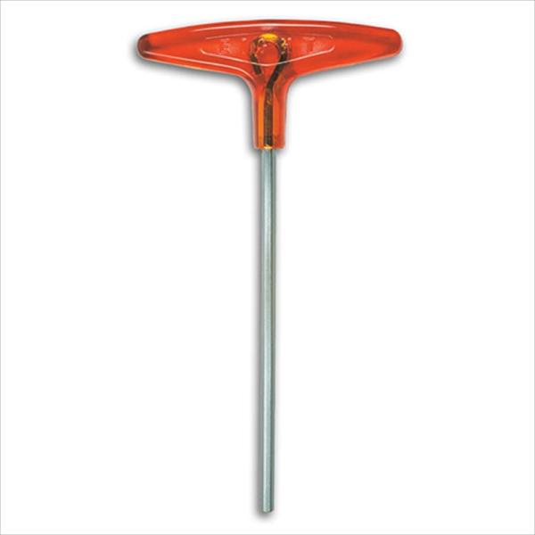 シンメトリーで早回しがスムーズです。[用途]ハンドル付六角棒レンチ。[機能]ハンドル部は、手触りが良く衝撃に強い高級アセテート樹脂を使用しています。[仕様]●サイズ：5mm。●商品サイズ：幅100×長さ203mm。●日本製。●パッケージサイ...