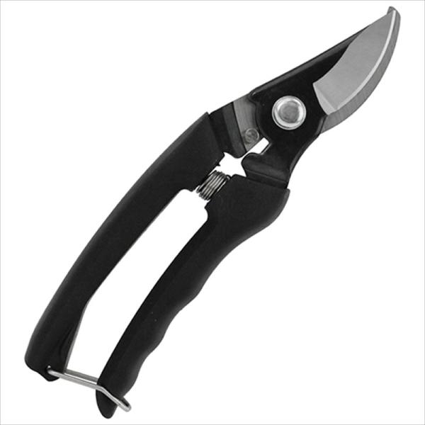 切れ味抜群の剪定鋏です。生木の剪定、整枝作業。国産の剪定鋏です。●全長：約180mm。●刃部：刃物鋼。●ハンドル：エラストマー樹脂。