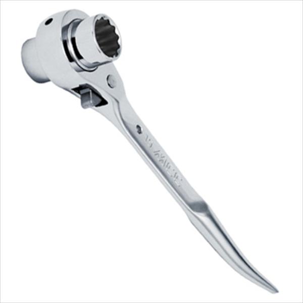 鉄骨・橋梁・土木・建築・電気工事の締付けや機械の整備に最適です。[用途]ラチェット機構でボルト・ナットを締付け・緩めるレンチ。[機能]ショートタイプ、曲がりシノ付です。狭所でも使えます。総磨きタイプです。[仕様]●呼び：17×21。●重量：...