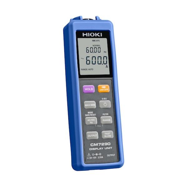 "●HIOKI PL14出力コネクタを持つカレントセンサをつなげて使用する製品です。<br>●出力時の測定値と出力レートの同時表示や、現在の測定値と最大値の同時表示などデュアルディスプレイに対応しています。<br>●...