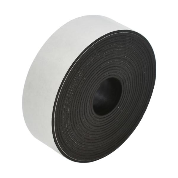 "●1Mの耐荷重約8kgf。<br>●片面が粘着剤、片面が（異方性）強力マグネット仕様です。<br>●ハサミやカッターで好きな長さに簡単にカットできます。<br>●掲示板や小物、箱の裏に貼って、スチール面...