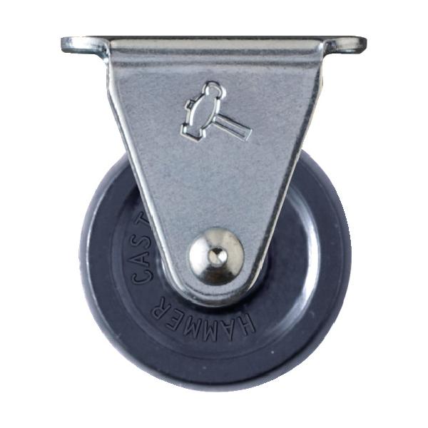 "●旋回式キャスター４２０Ｇ／４１５Ｇと併用できる代表的な固定式キャスターです。<br>●一番多く生産され、さまざまな場所でご使用いただいています。<br><br>●事務機器や屋内運搬車に<br&g...