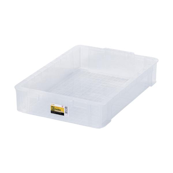 "●収納用品として暮らしのさまざまな場面で多目的に活用できるBOXコンテナです。<br><br>●収納に。<br><br>●容量(L)：12.8<br>●色：クリア<br&g...
