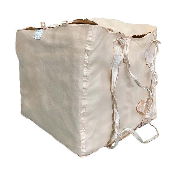 ●ワンウェイ(1回使用)タイプの角型のフレコンバッグです。<br>●投入口にフタが付いています。<br>●簡易固定ヒモ、側転ベルト付です。<br><br>●縦(mm)：1300<br&g...