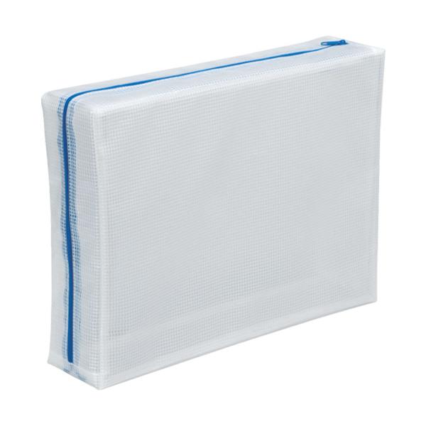 "●中身が見えて、すっきり収納ができます。<br>●裂けにくい丈夫な素材です。<br>●マチありタイプで厚みのある物でも収納できます。<br>●Ｌ型ファスナー採用で、出し入れがラクに出来ます。<br...