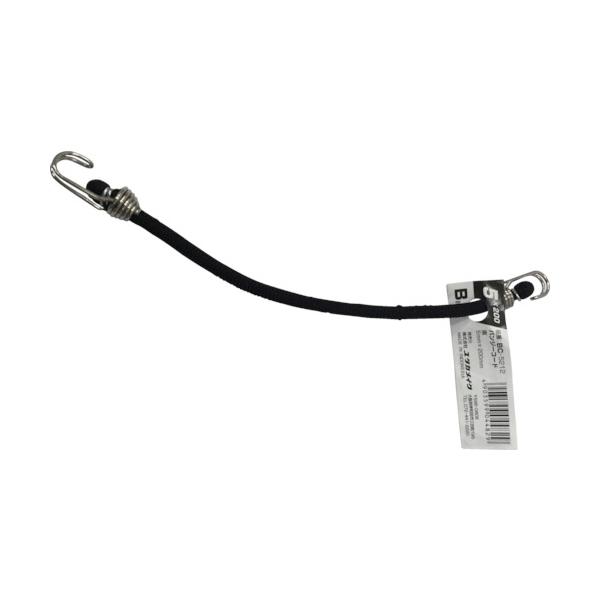 "●伸縮性があり、周囲を糸で特殊織しています。<br><br>●荷物の仮留め、固定等。<br><br>●色：ブラック<br>●長さ(m)：0.2<br>●標準幅(mm)...