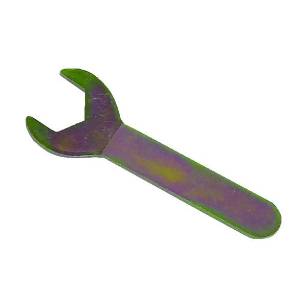 "●ねじ込み式、およびパイプ差し込み式キャスター取り付け用の板スパナです。<br><br>●ねじ込み式、およびパイプ差し込み式キャスター取り付け用に。<br><br>●二面幅寸法(mm)：17...